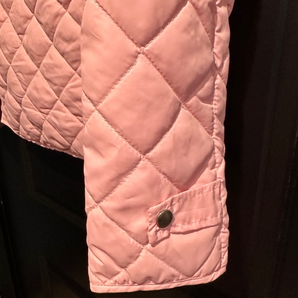 Jackets & Coats | Nwt Light Pink Lightweight Quilted Pink Jacket Size L ...